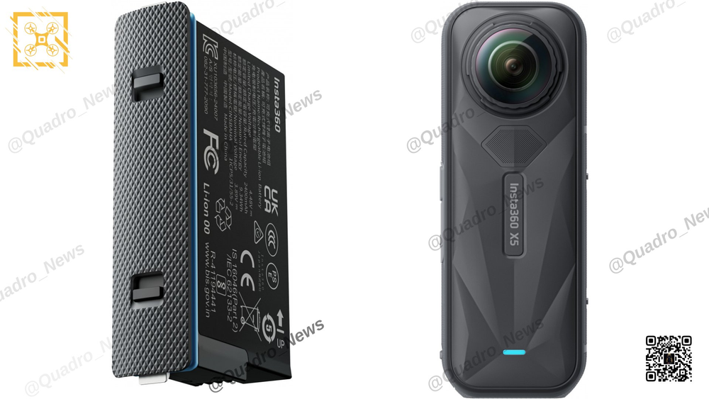 Insta360 X5 leak: first clear look at the new design—and a surprise user‑replaceable lens